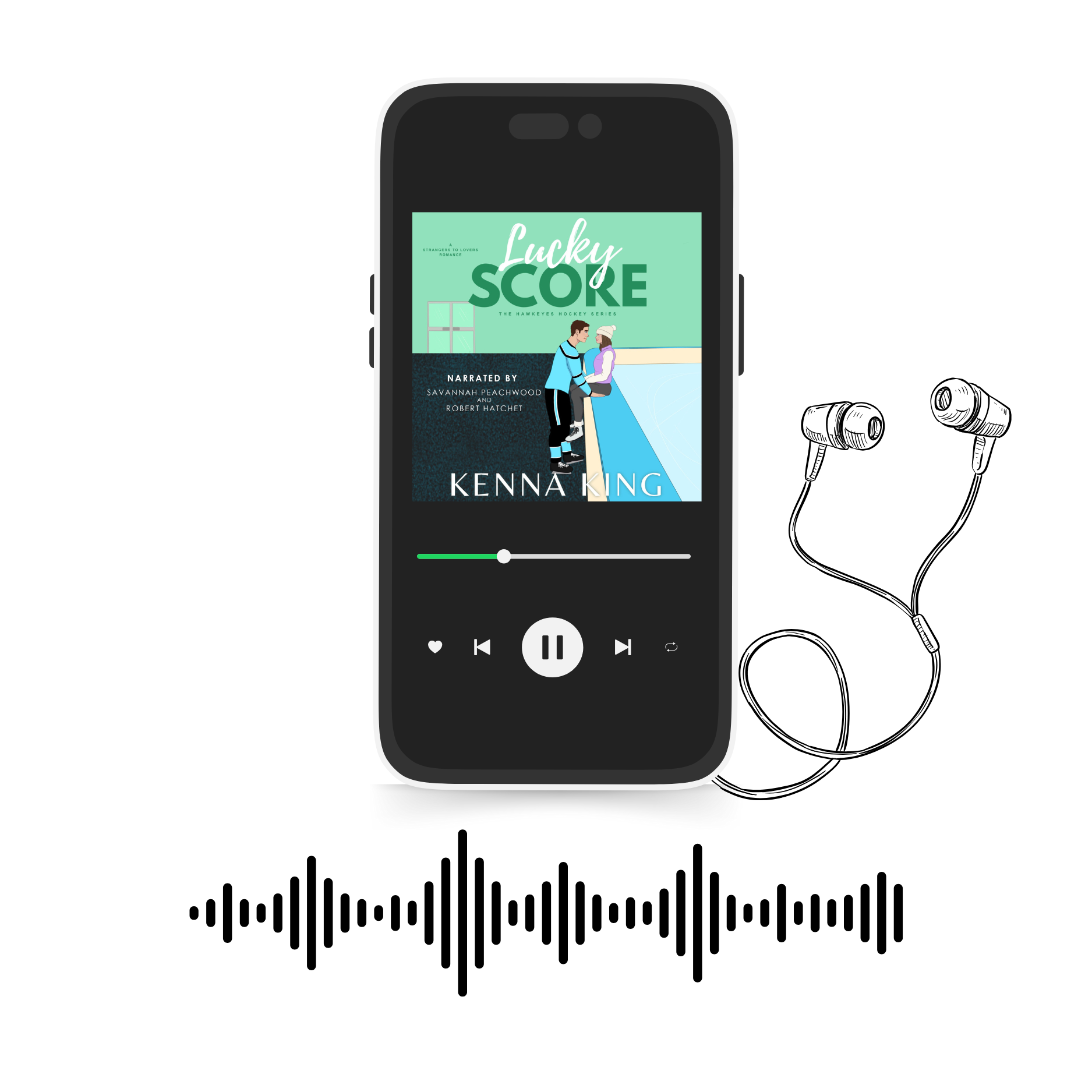 LUCKY SCORE - Audiobook - Book SIX – Kenna King Books